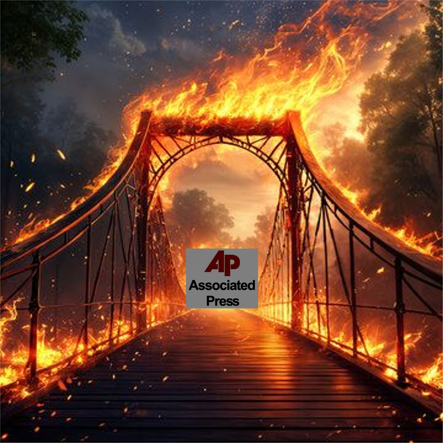 AP on Burning Bridge – Friends of Community Media